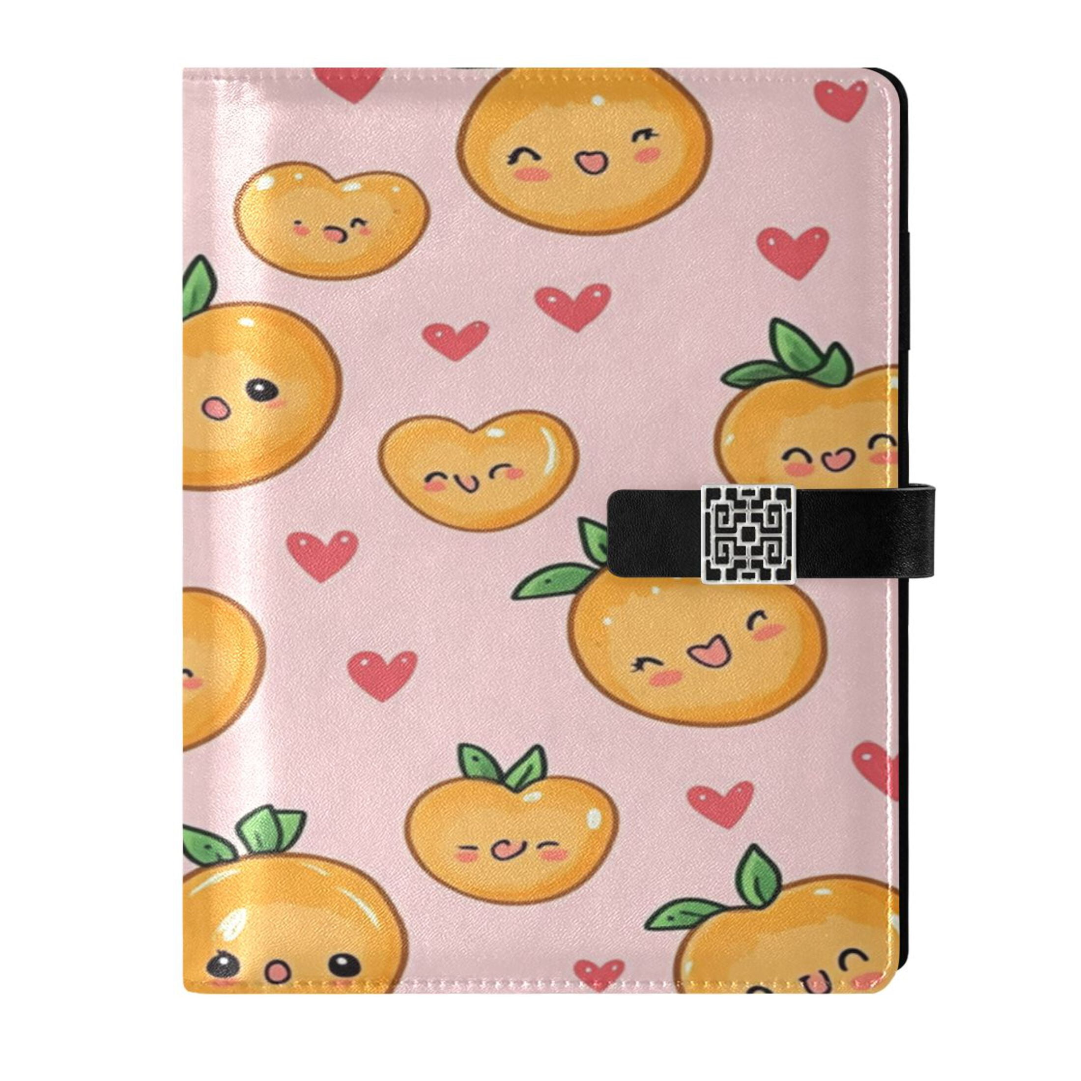 9.2x6.7 inch Leather Notebook 100 Sheets, Multi-Pocket Design & Pen ...