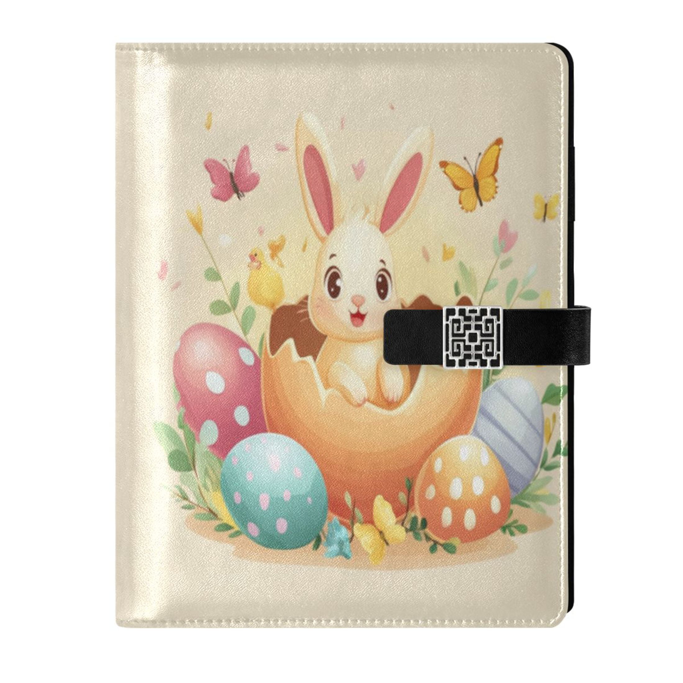 9.2x6.7 inch Leather Notebook 100 Sheets, Multi-Pocket Design & Pen ...