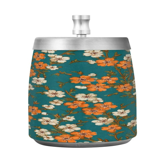 (9.3*9.3*9.7inch)Ashtray with Lid for Cigarette, Stainless Steel ...