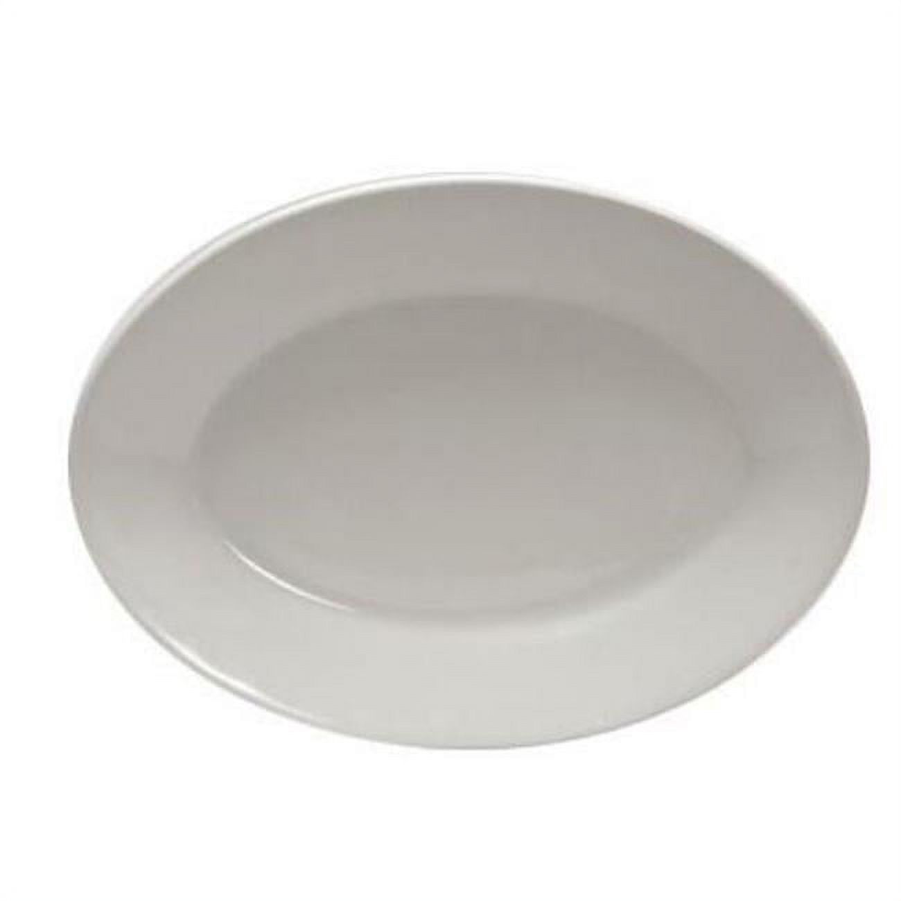 9.38 in. x 6.75 in. Oval Platter - White - 2 Dozen - Walmart.com