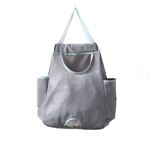 9.45×3.07×10.24in Breathable Mesh Hanging Plastic Grocery Bag Holder ...