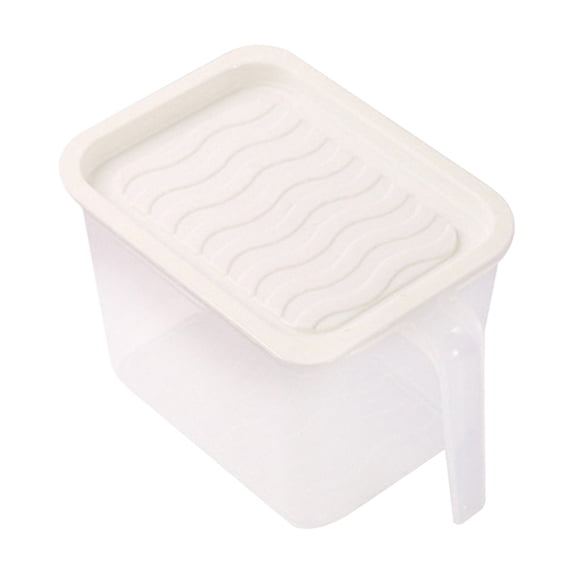 9.4x5.7in Multigrain Barley Storage Jar - Clear Plastic Pantry ...