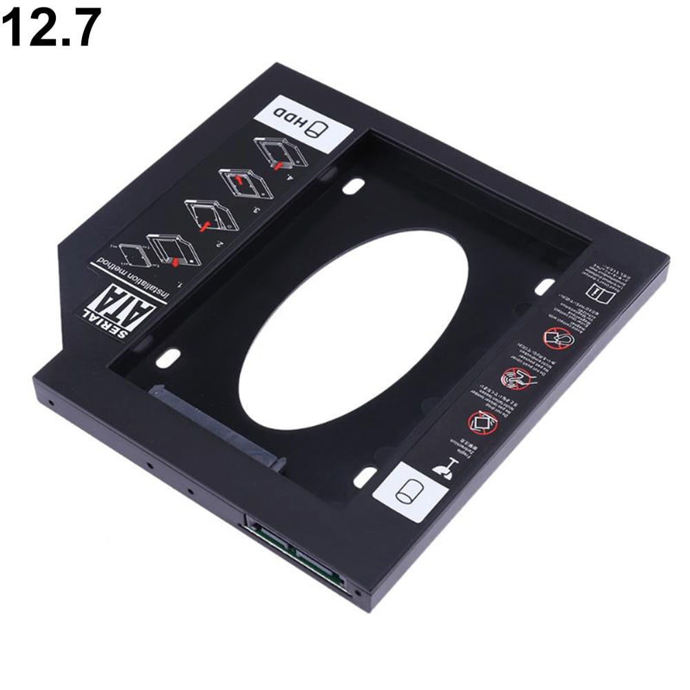 9.5/12.7mm 2.5inch SATA Hard Drive SSD Bracket Tray Caddy for Laptop ...