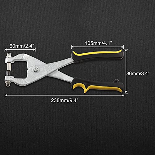 9.5 Inches Ceiling Grid Punch Pliers 3.3mm Metal Hole Punch Pliers Grid ...