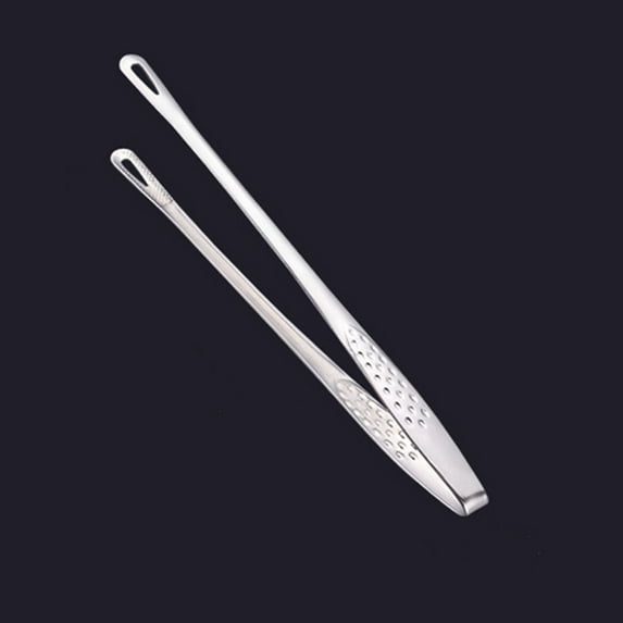 9.5 Inches Stainless Steel Korean BBQ Grill Tongs Japanese Barbecue ...