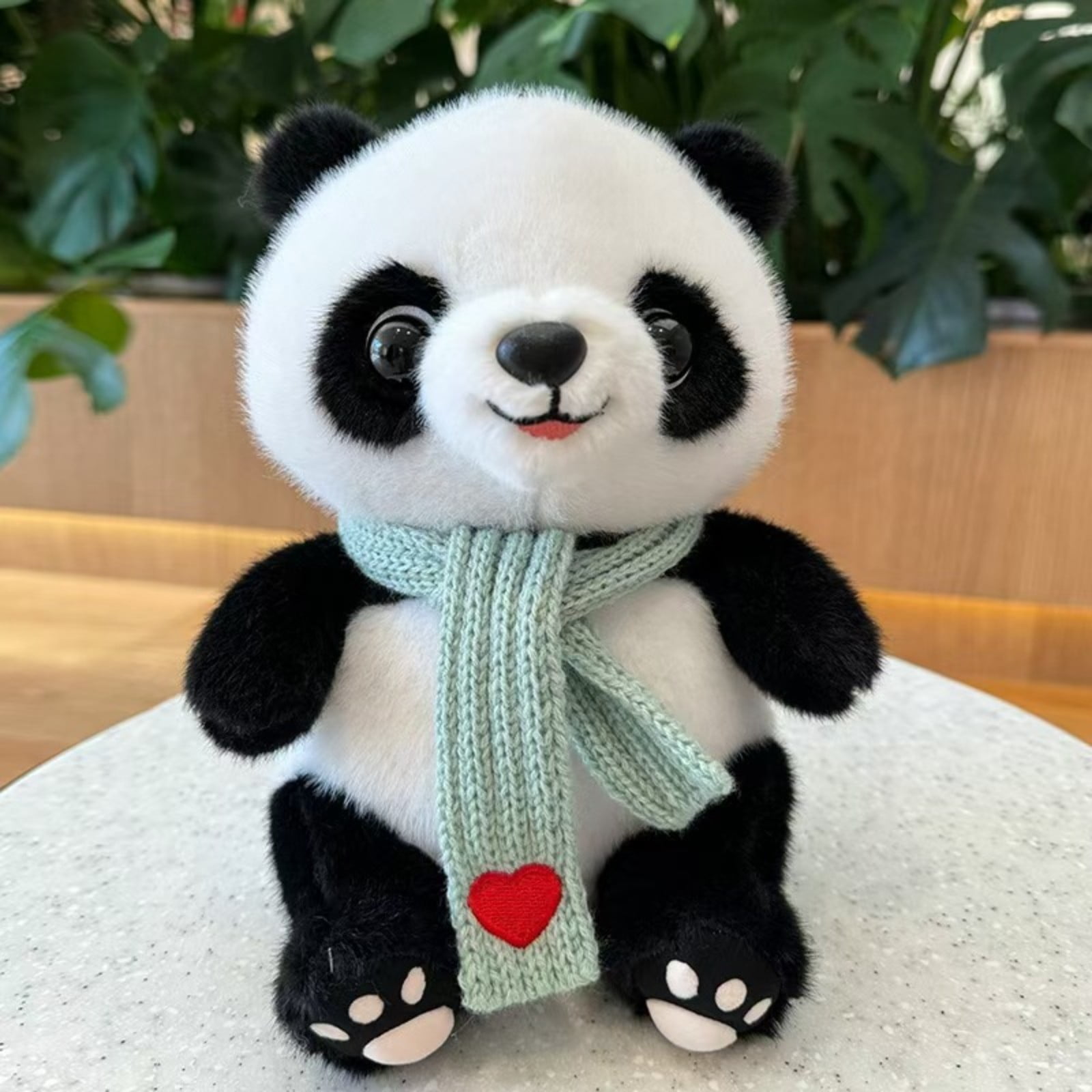 9.5" Panda Stuffed Animals Plush, Cute Plushies for Animal Themed ...