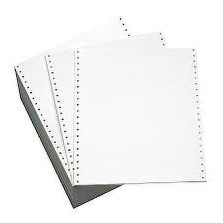 9.5 in. x 11 in. -1-Part White 18# Bond Computer Forms with ...