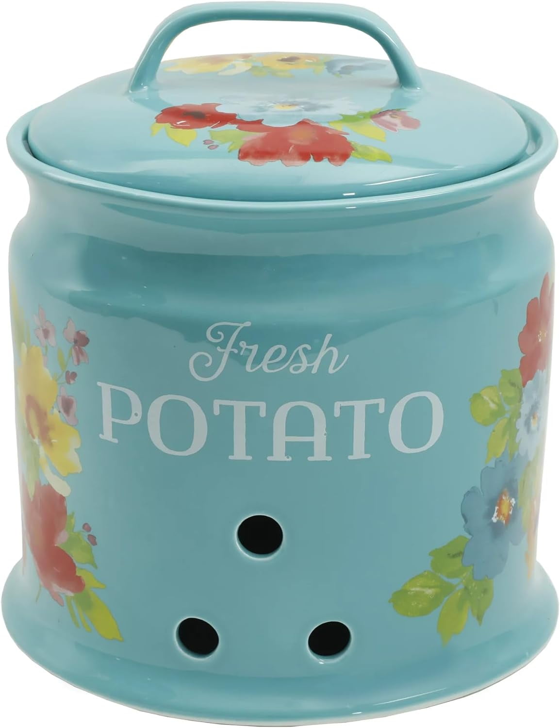 9.5 inch Potato Storage For Pantry, Garlic Keeper For Kitchen Counter ...