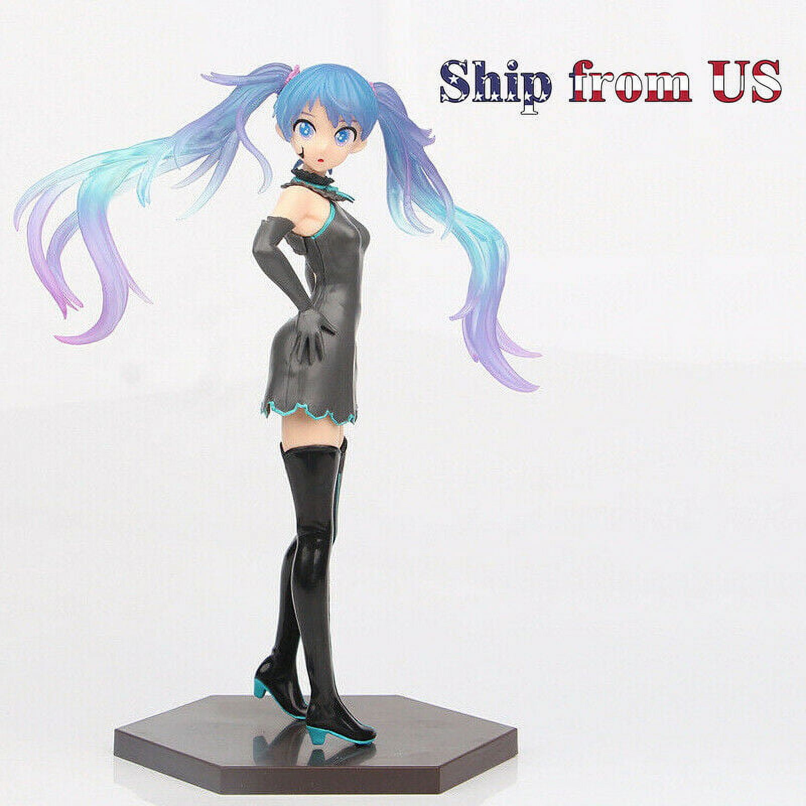 9.5" inch VOCALOID Hatsune Miku Ghost Rule PVC Action Figure Figurine ...
