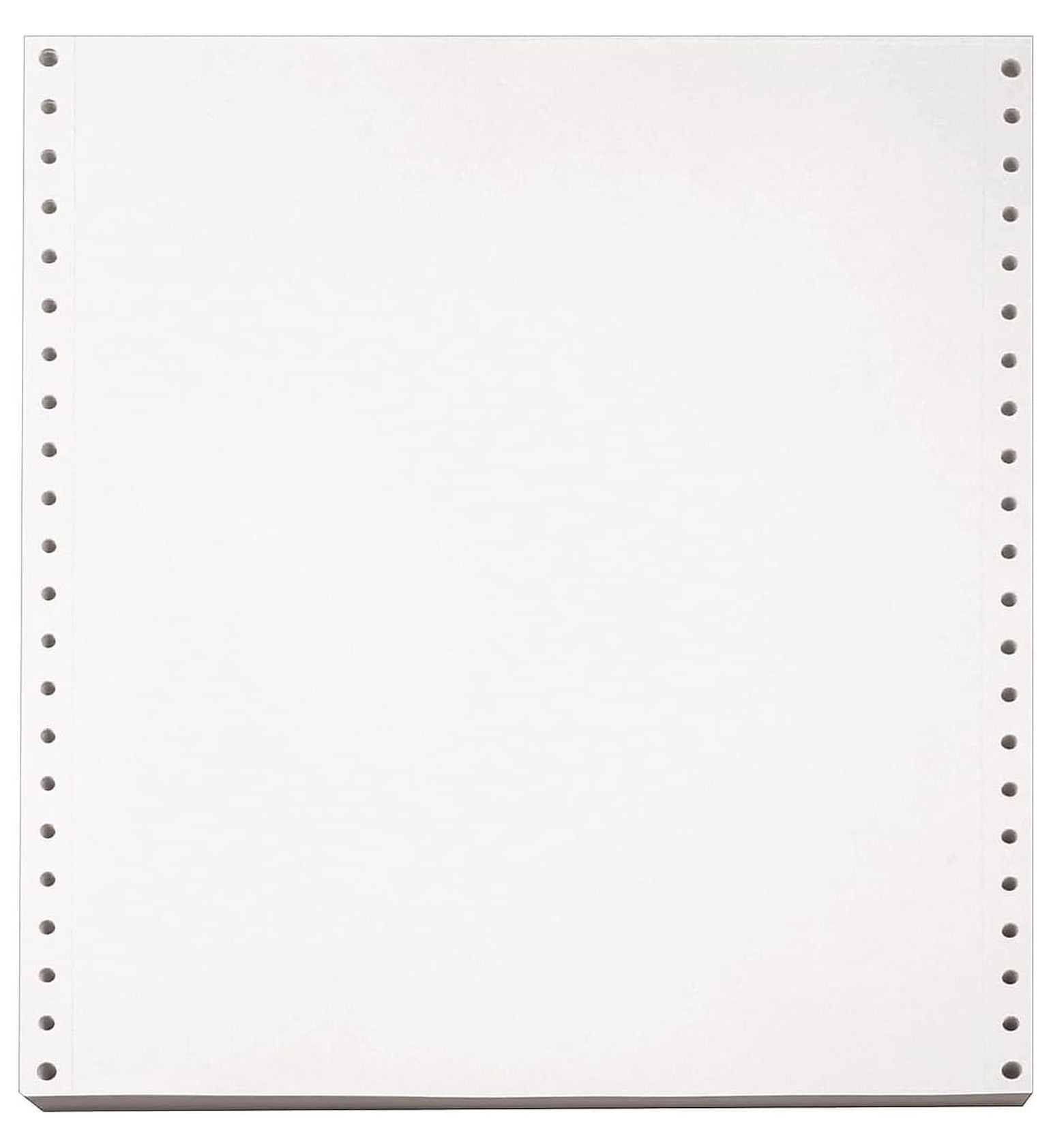 9.5" x 11" Continuous Paper, 18 lbs., 92 Brightness, 2500/Carton (25522 ...