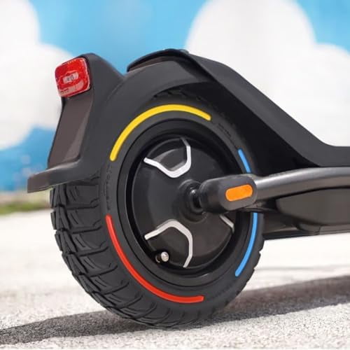 9.5 x 2.50 9.5" Rubber Explosion-proof Tubeless Tire, Color Solid Tyre ...