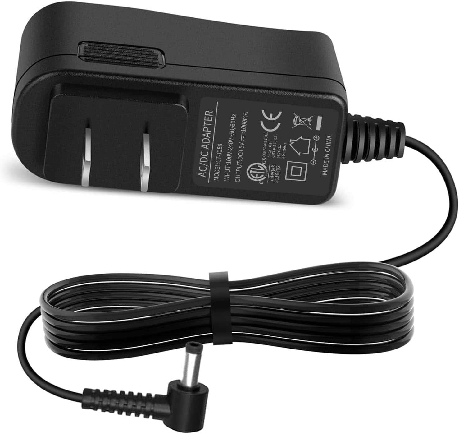 9.5V Power Adapter for Casio Piano Keyboard SA76 SA77 SA46 CTK-2080 CTK ...