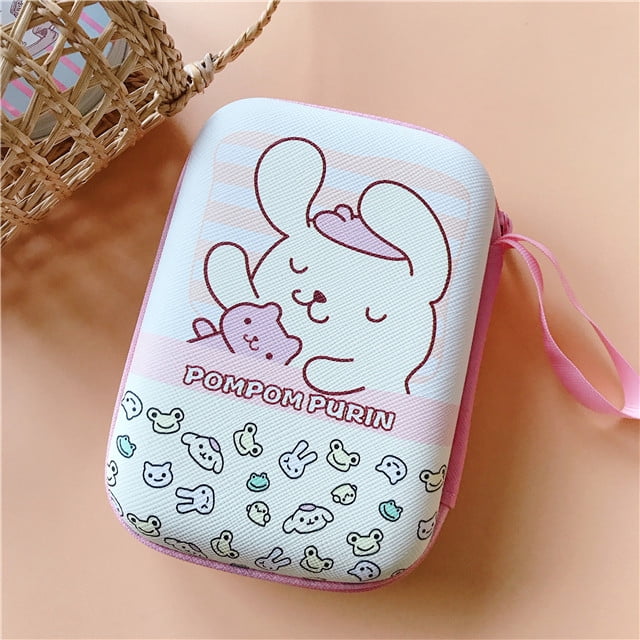 9.5cm*13.5cm Sanrio Portable Earphone Case Mini Headphone Case Zippered ...