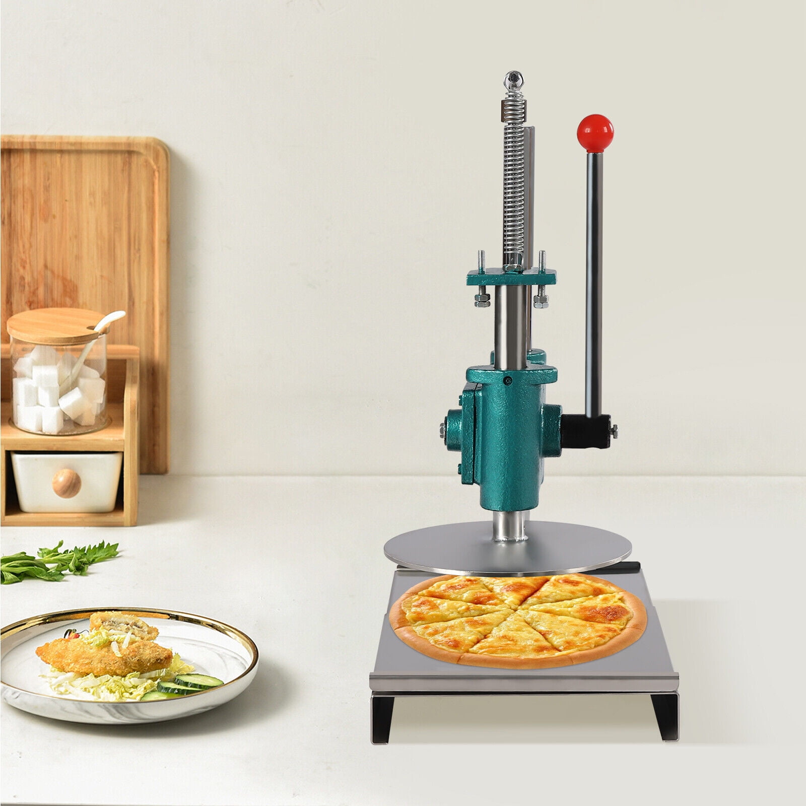 9.5inch Manual Pastry Press Machine Commercial Dough Pizza Bread Pies ...