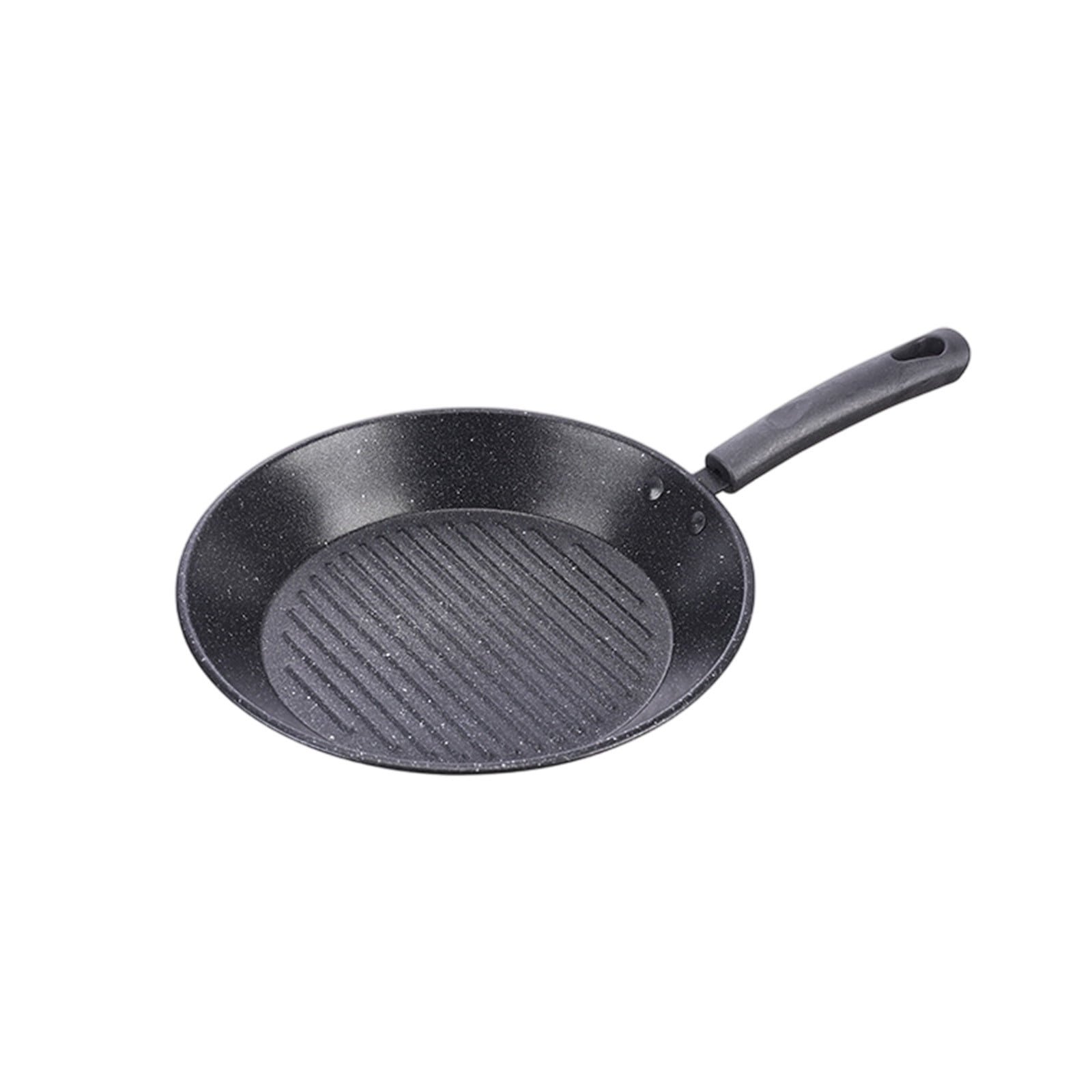 9.6 Inch Iron Skillet, Long Handle Hanging Storage Camp Home Stove ...