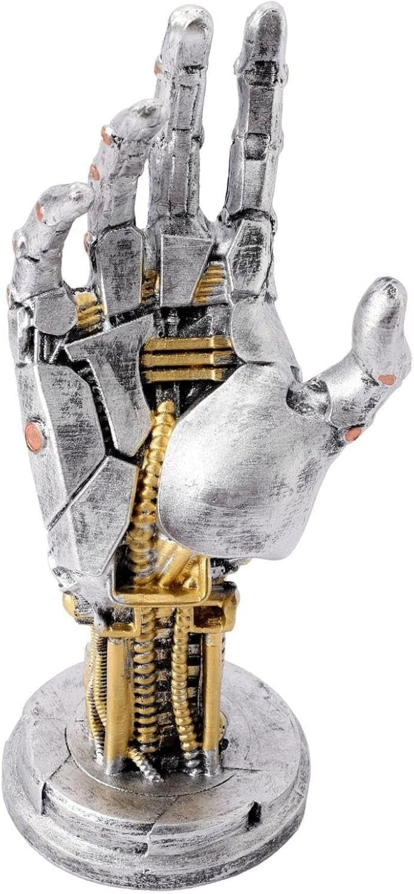 9.6" Resin Mechanical Hand, Gaming Controller Holder Headphone Hanger ...