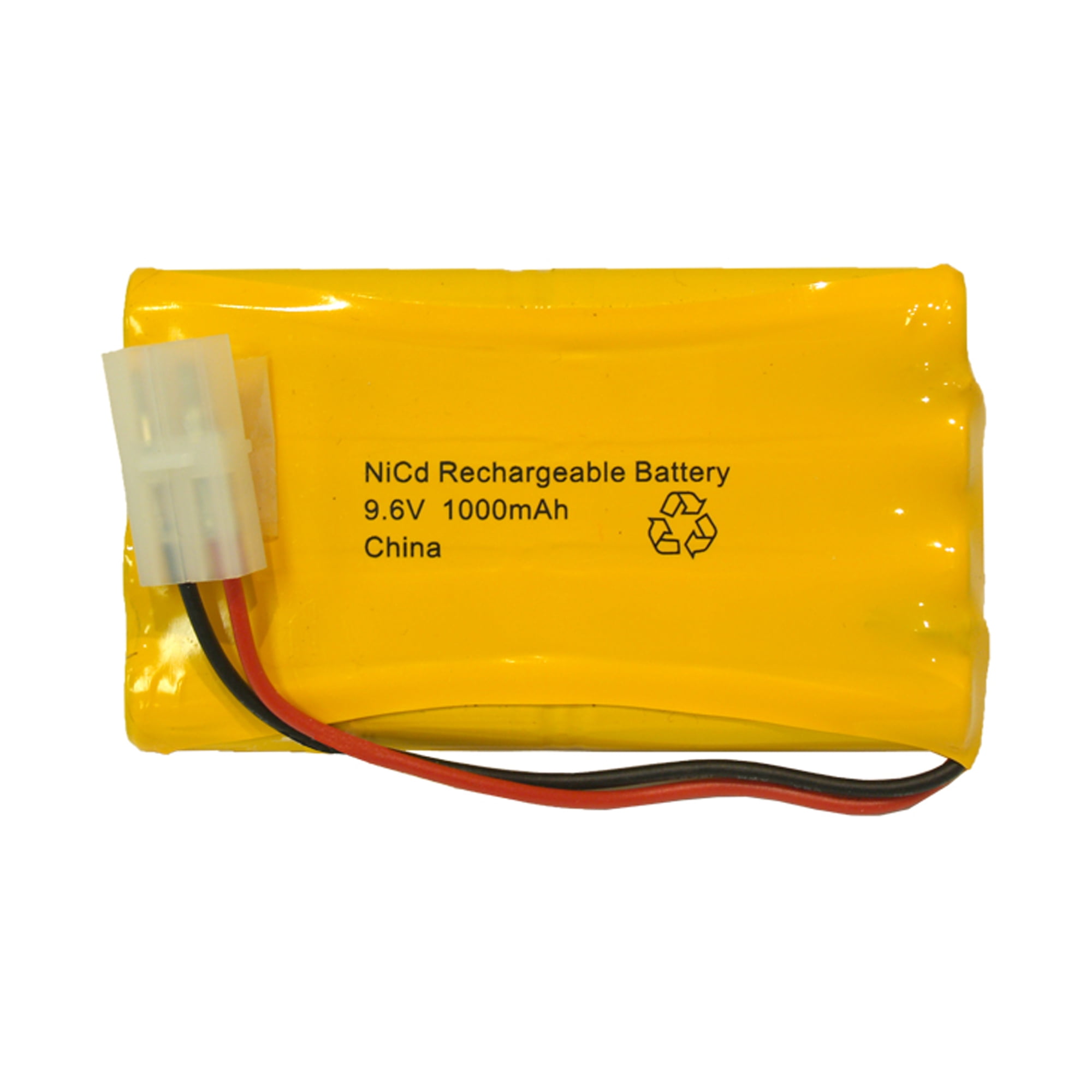 9.6 Volt AA NiCd Battery Pack (1000 mAh) with Tamiya Connector ...