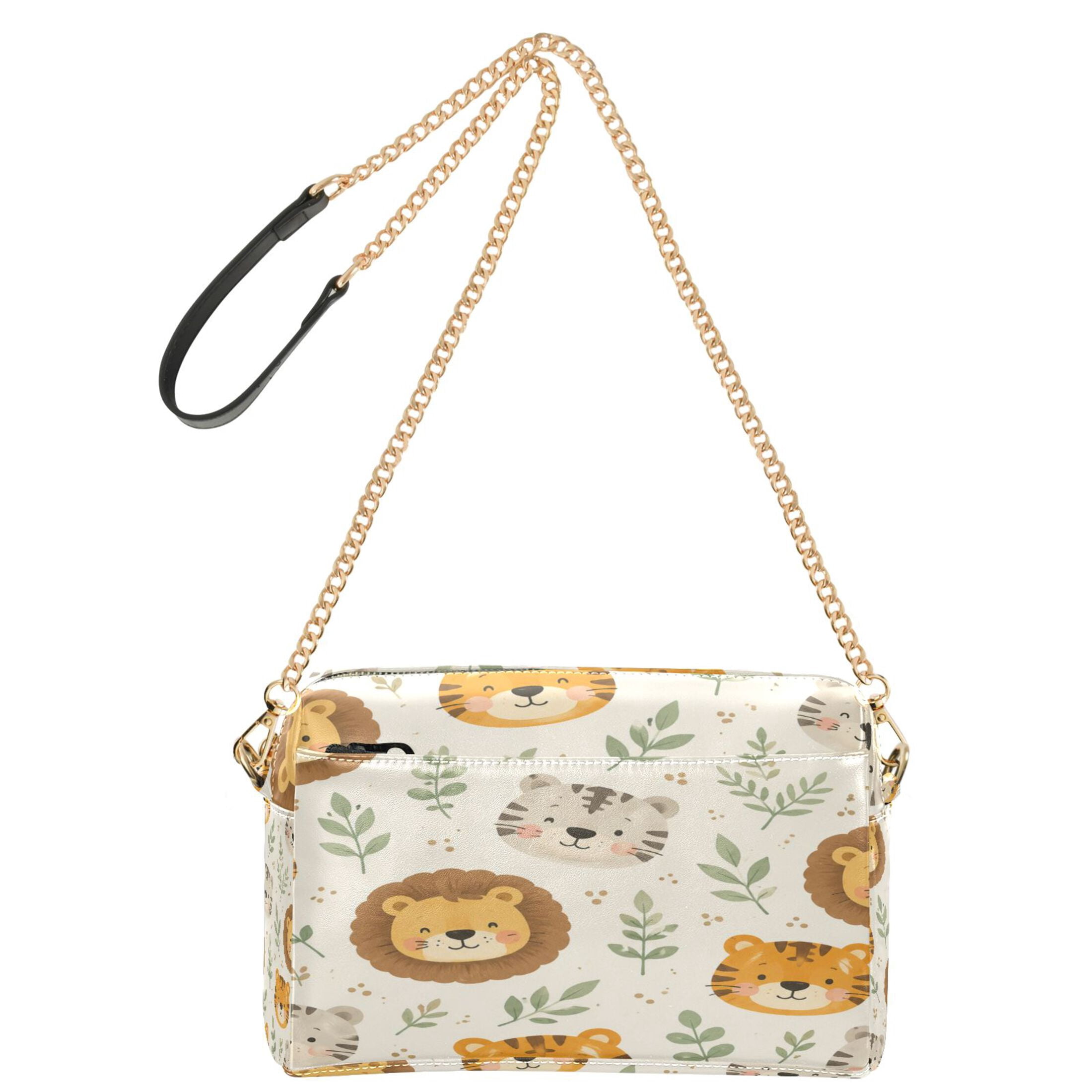 9.65"x3.35"x6.3"PU Leather Women Crossbody Purse, Waterproof Casual ...
