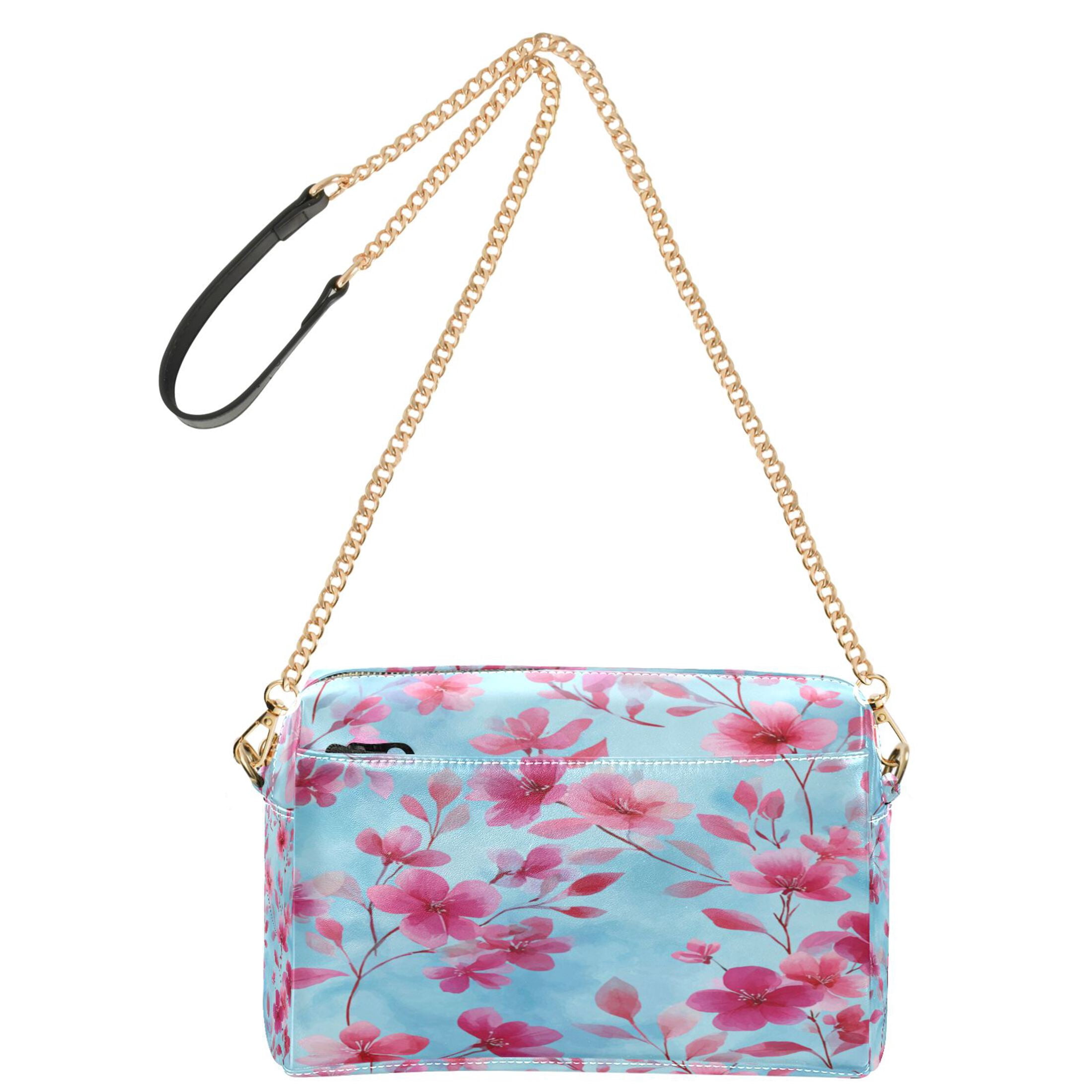 9.65"x3.35"x6.3"PU Leather Women Crossbody Purse, Waterproof Casual ...
