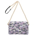 9.65"x3.35"x6.3"PU Leather Women Crossbody Purse, Waterproof Casual ...