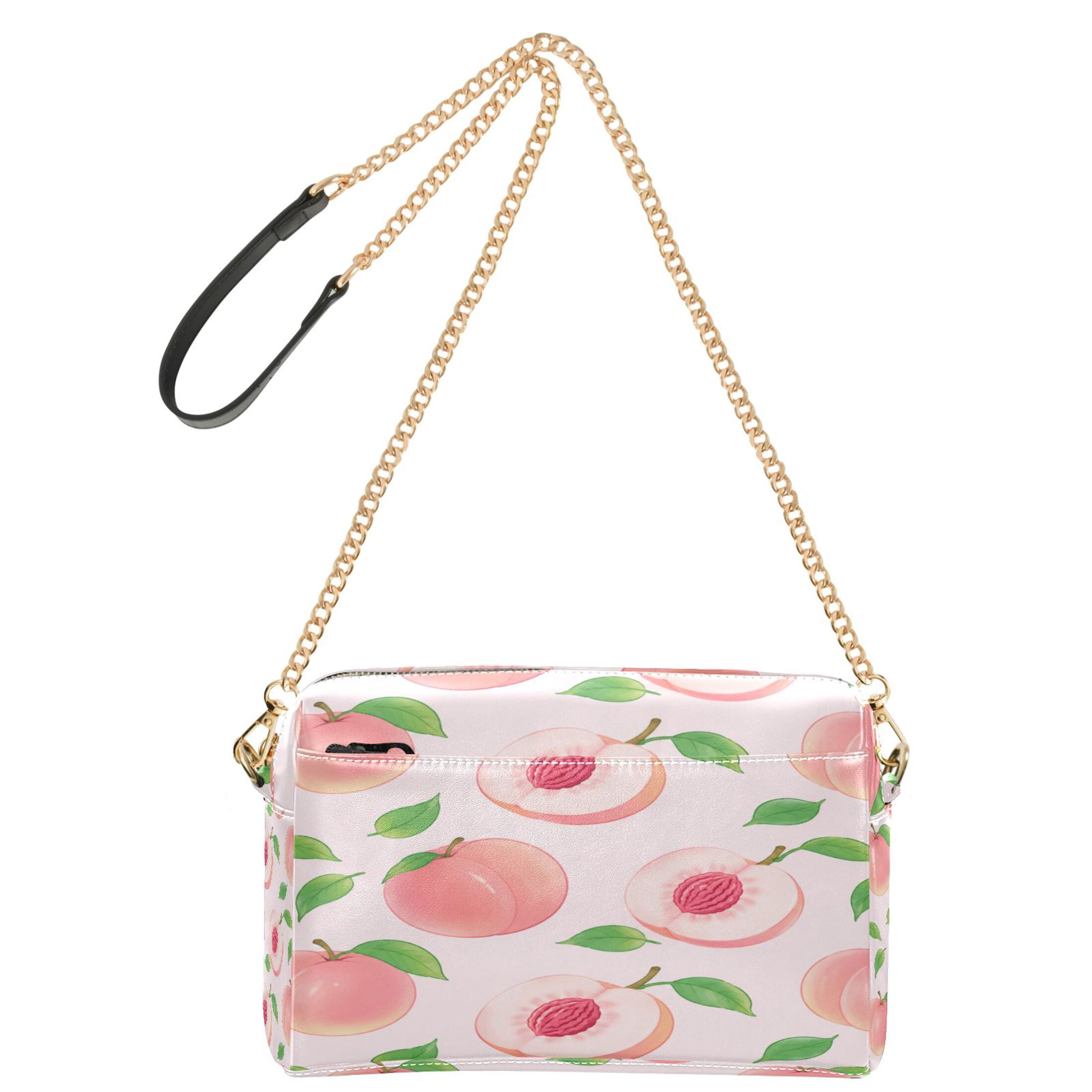9.65"x3.35"x6.3"PU Leather Women Crossbody Purse, Waterproof Casual ...