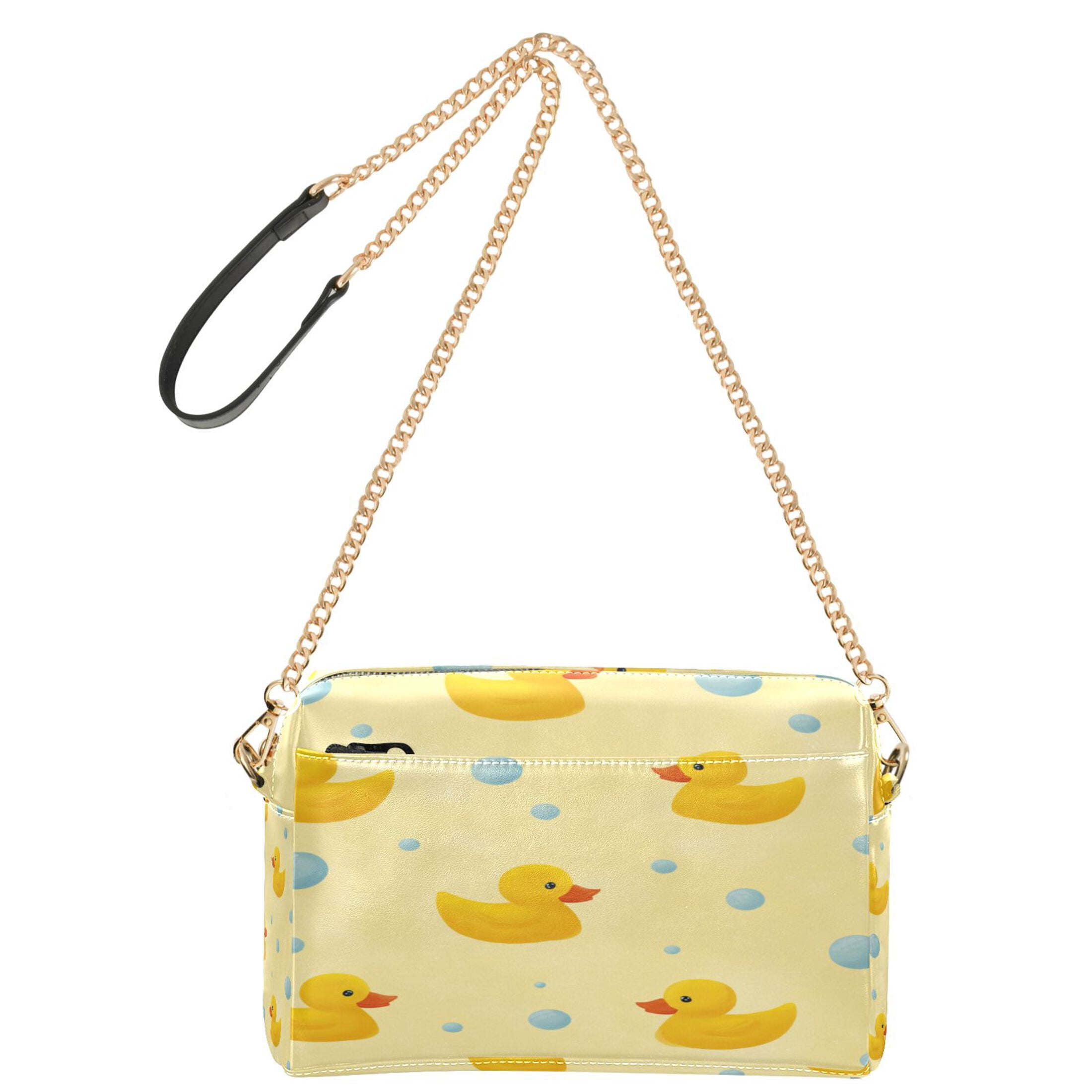 9.65"x3.35"x6.3"PU Leather Women Crossbody Purse, Waterproof Casual ...