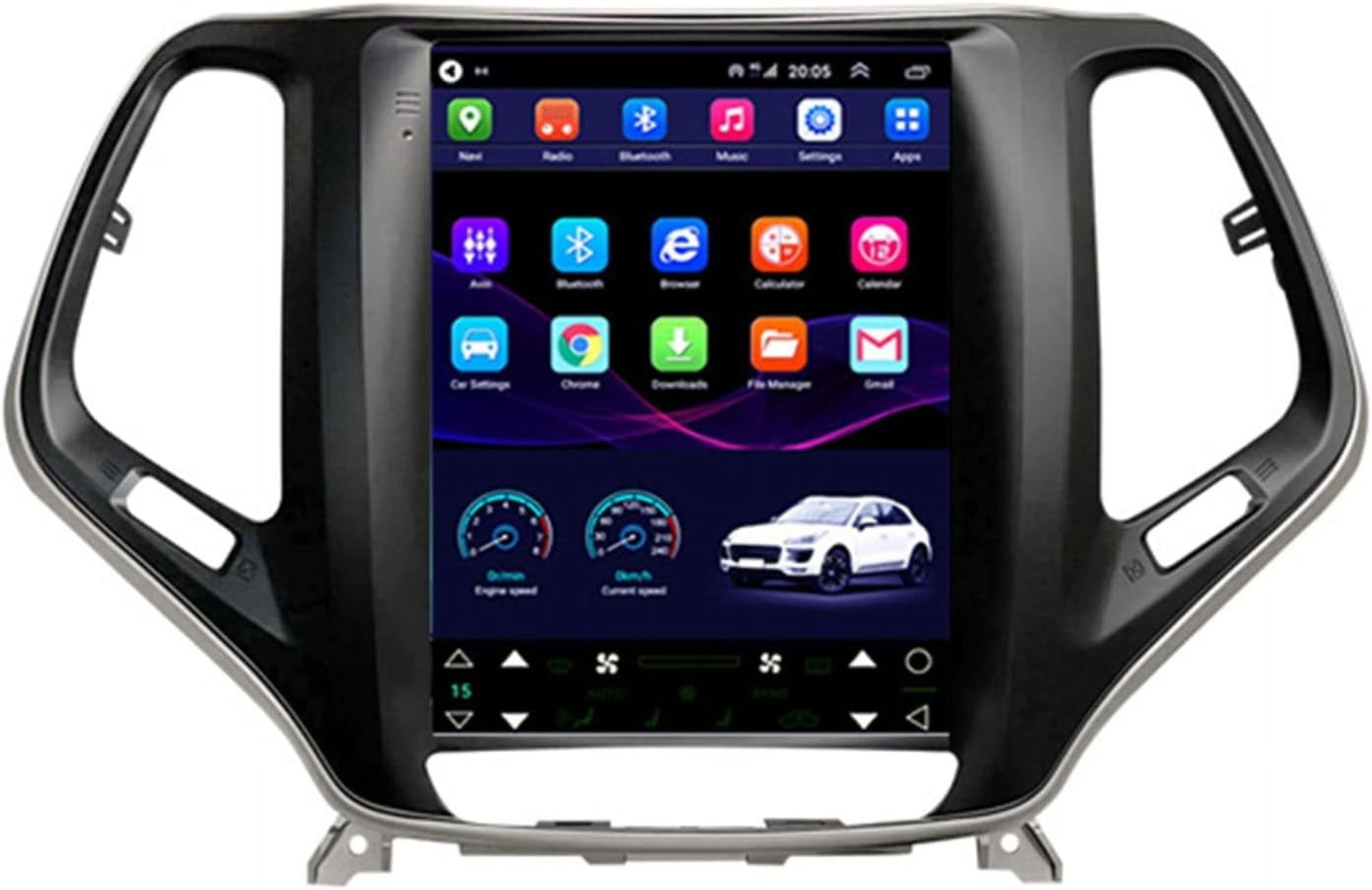 9.7" LHD Vertical Screen Android 11 Car Radio Stereo Android for Jeep ...