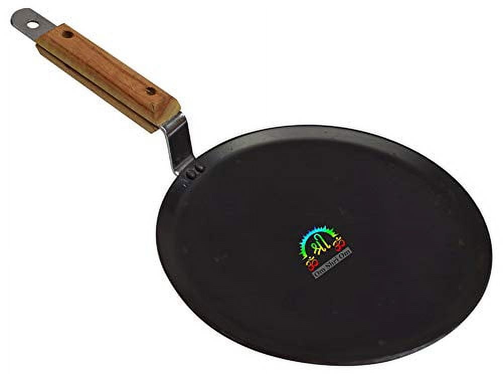 9.75 inch Indian Roti Iron Tawa Taper Border Pan For Chapati Bread ...