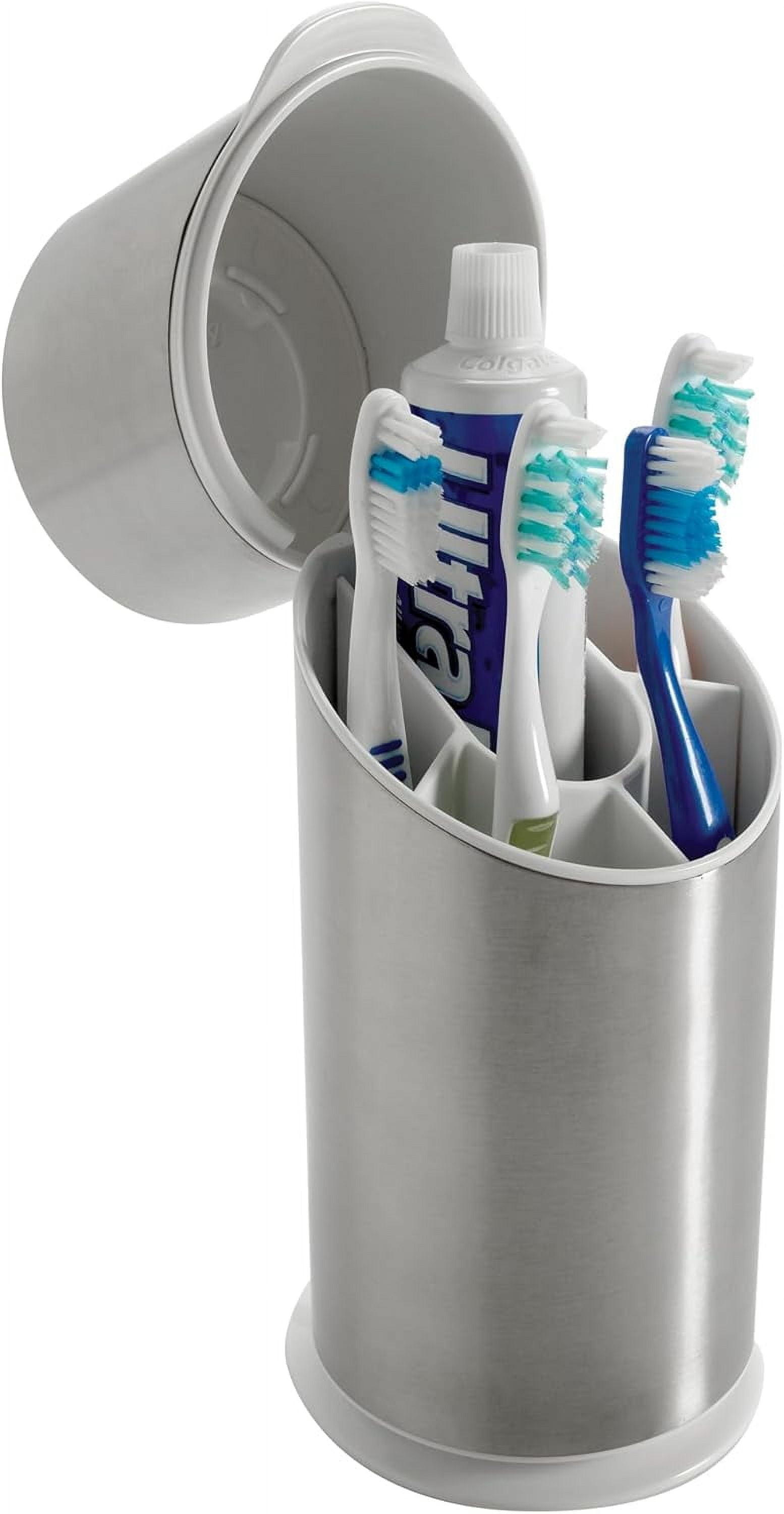 Stainless Steel Toothbrush Organizer 9.5 Inch - Walmart.com
