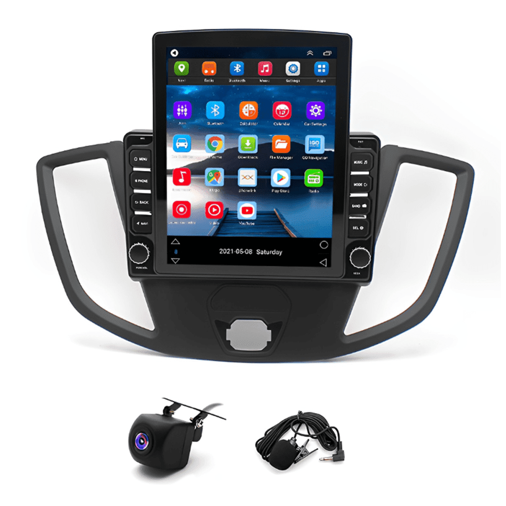 9.7Inch Car Stereo 2GB+32GB Android 15 for Ford Transit Custom 2013 ...