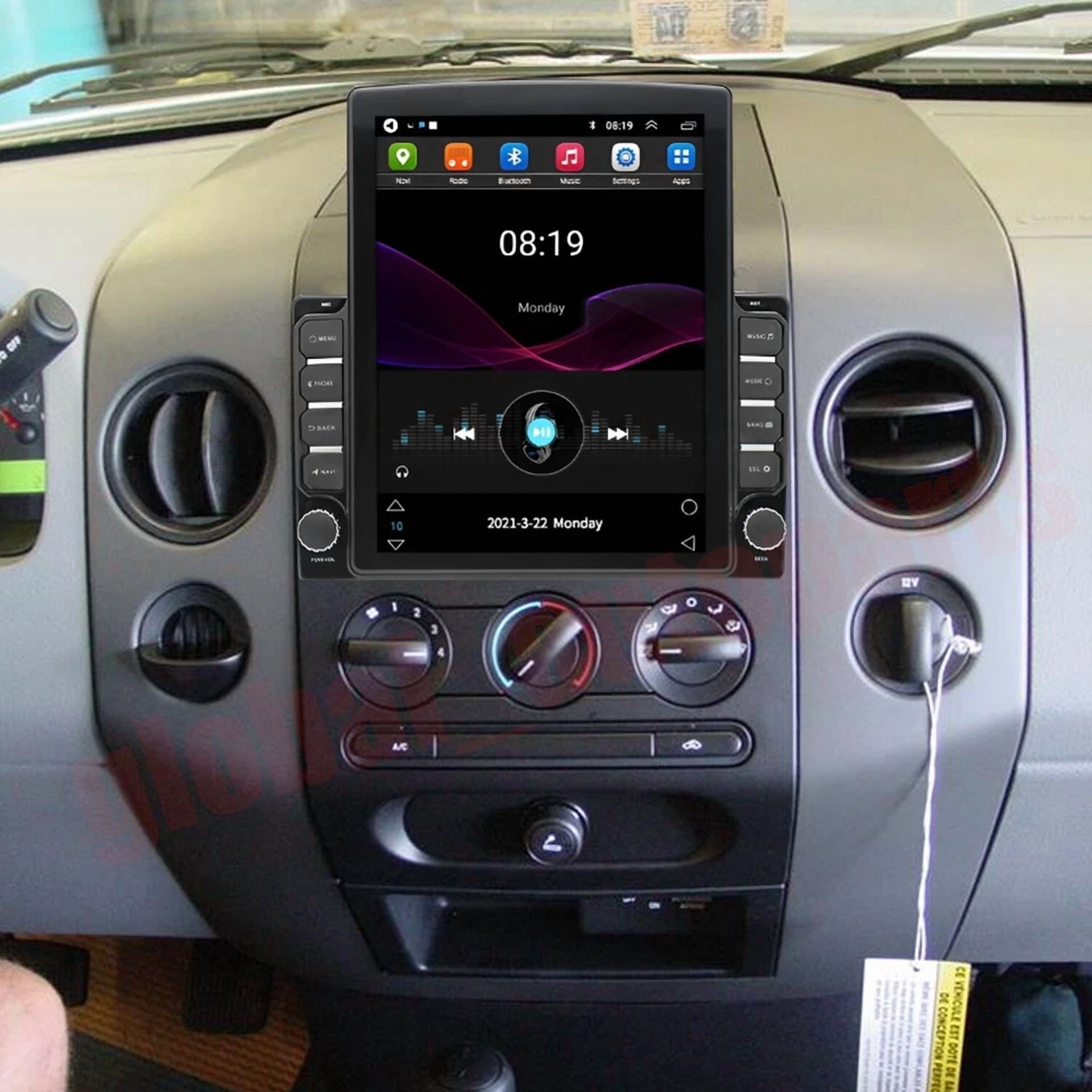 9.7in Double Din Car Stereo For Ford F-150 2004-2008 - GPS Navigation ...