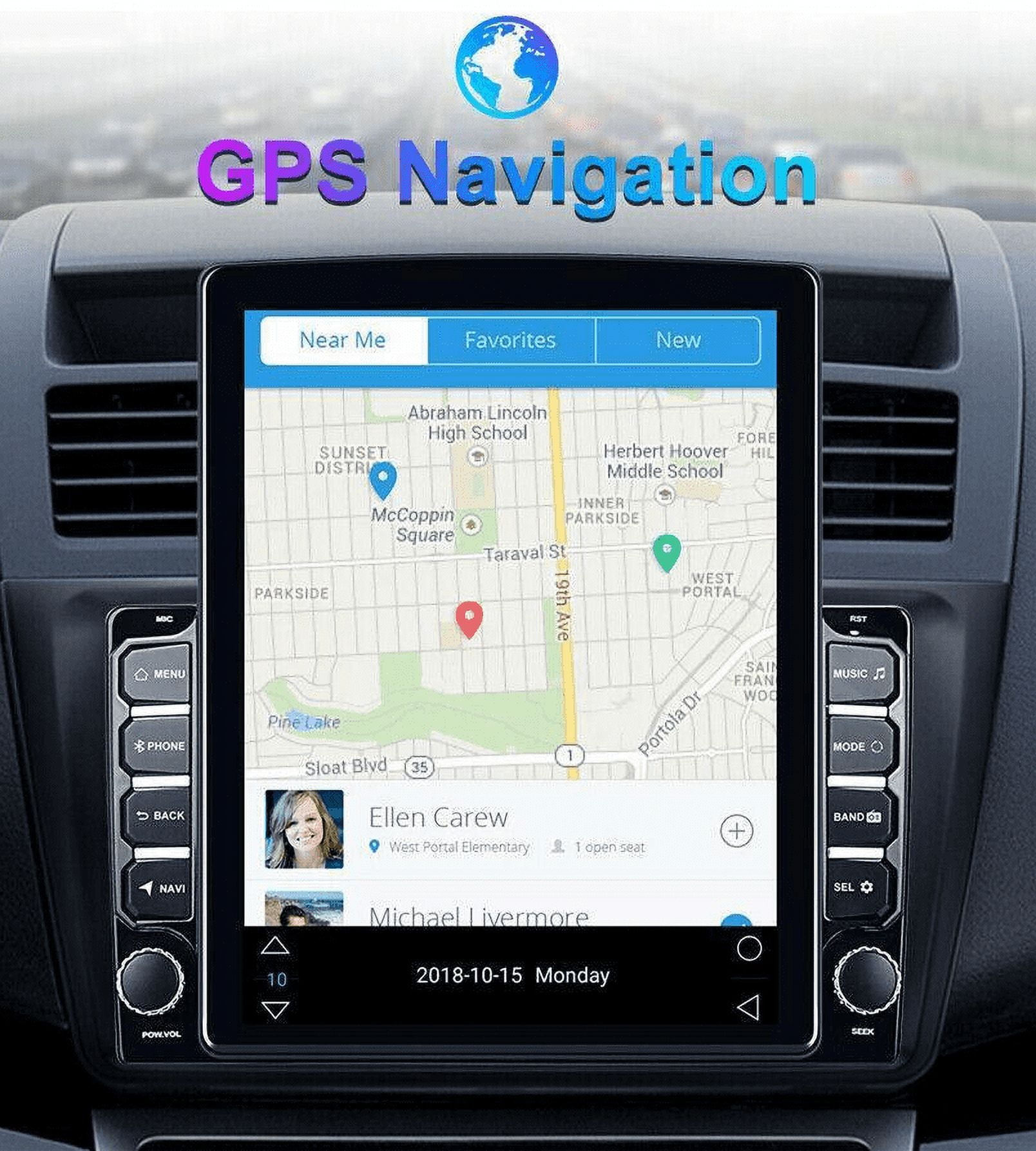9.7in HD Touch Screen Radio Car Navigation System for Android 12 GPS ...
