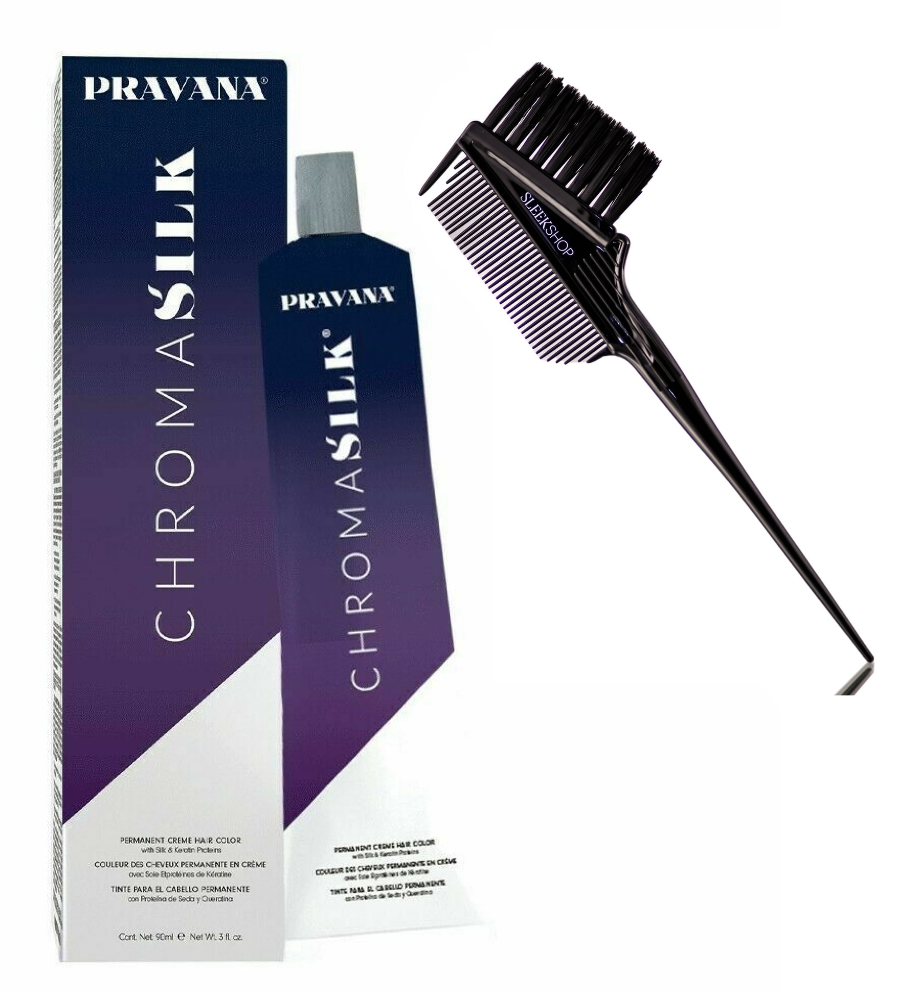 9.8 / 9p Very Light Pearl Blonde , Pravana Chromasilk Permanent Creme ...