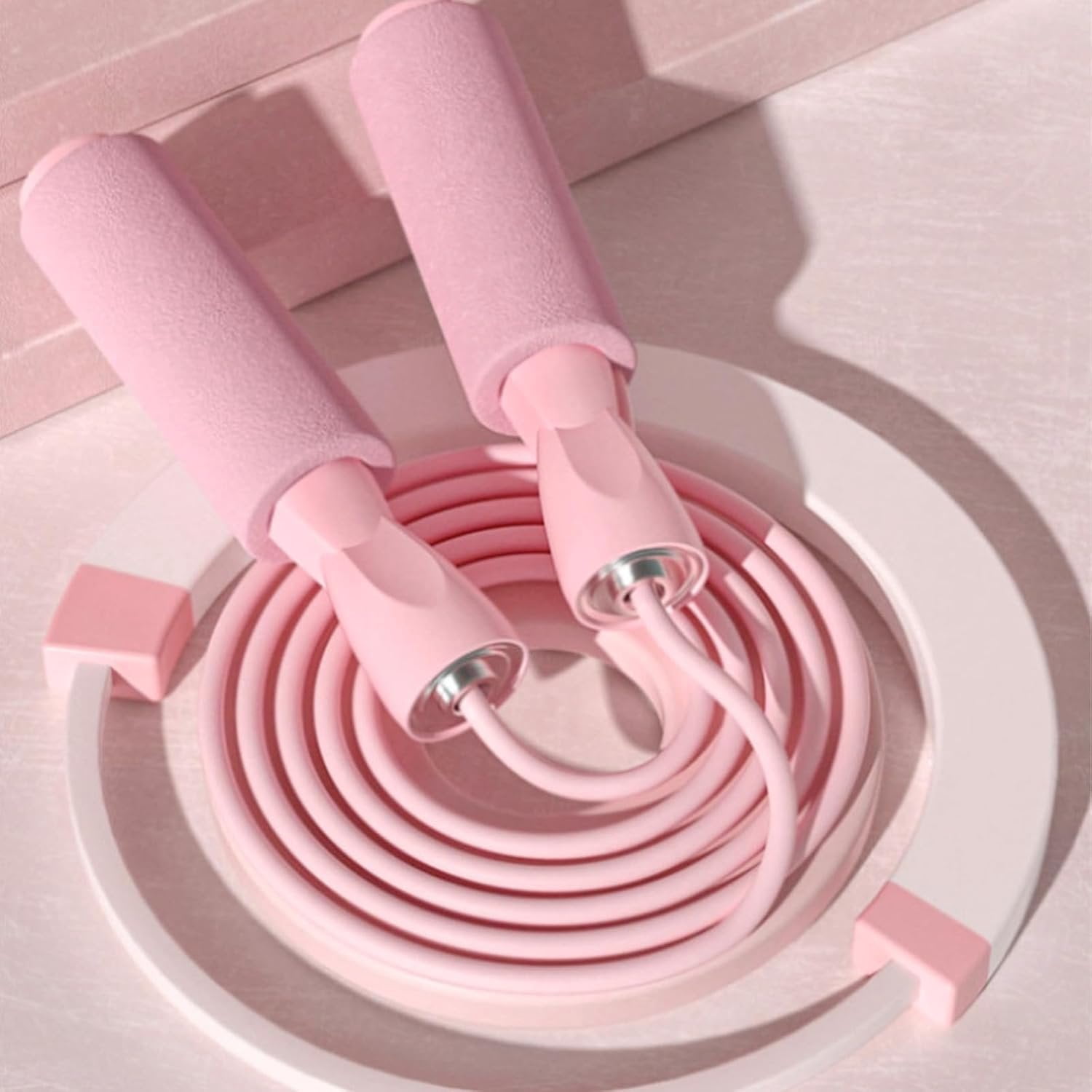 9.8 Adjustable -Free jumping rope exercise fitness adult professional ...