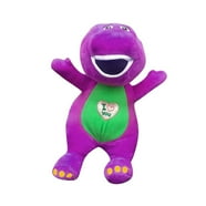 Fisher-Price Barney’s World Sensory Barney Plush Toy with Fidget Activity for Toddlers - Walmart.com
