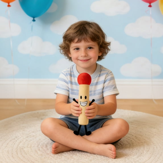 9.8" Battle for Dream Island Plush Toy – BFDI Collectible Merch, Soft ...