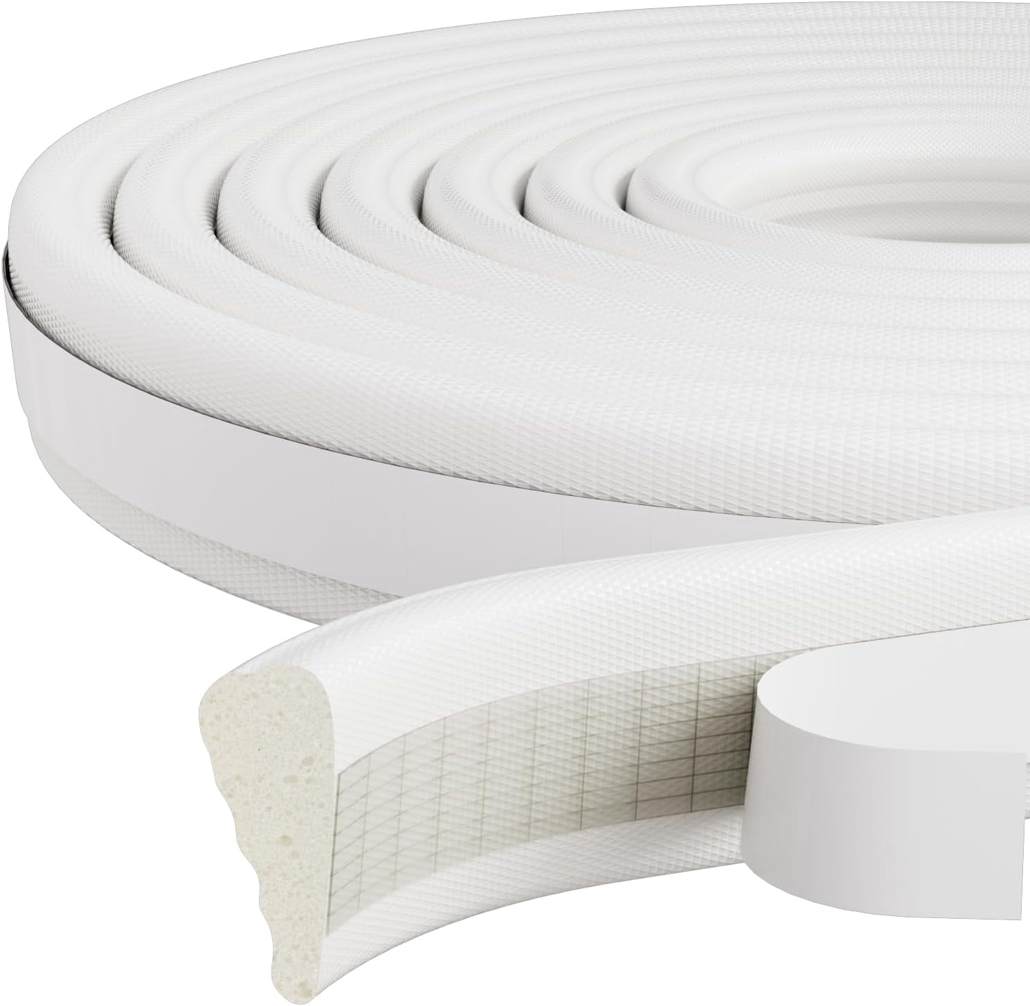 9.8 Ft Weather Stripping Door Seal Strip,Adhesive Foam Window ...