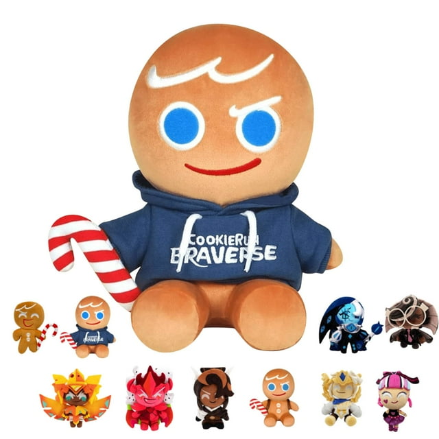 9.8 In Cookie Run Kingdom Plush Ginger Brave Official Shadow Milk ...