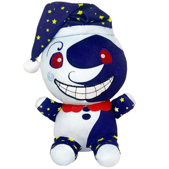 9.8-Inch Security Breach Moondrop Clown Stuffed Plush (Sitting Moon ...