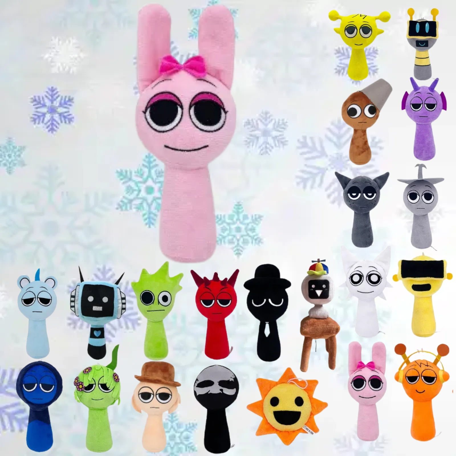 9.8 Inch Sprunki Game Plushies: These Collectible Toys Are Based on ...