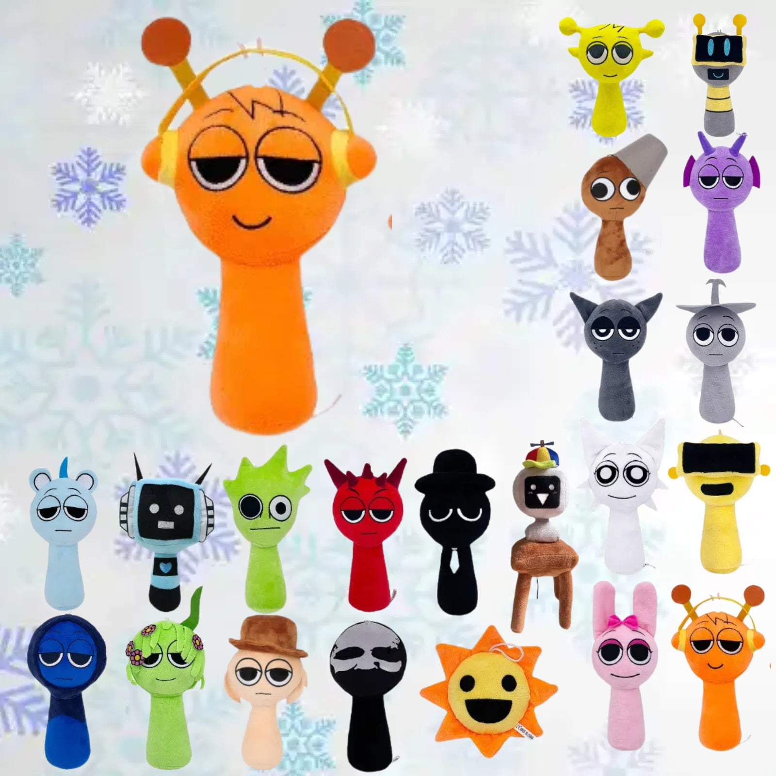 9.8 Inch Sprunki Plush Toys for All Ages, Featuring Fun and Engaging ...