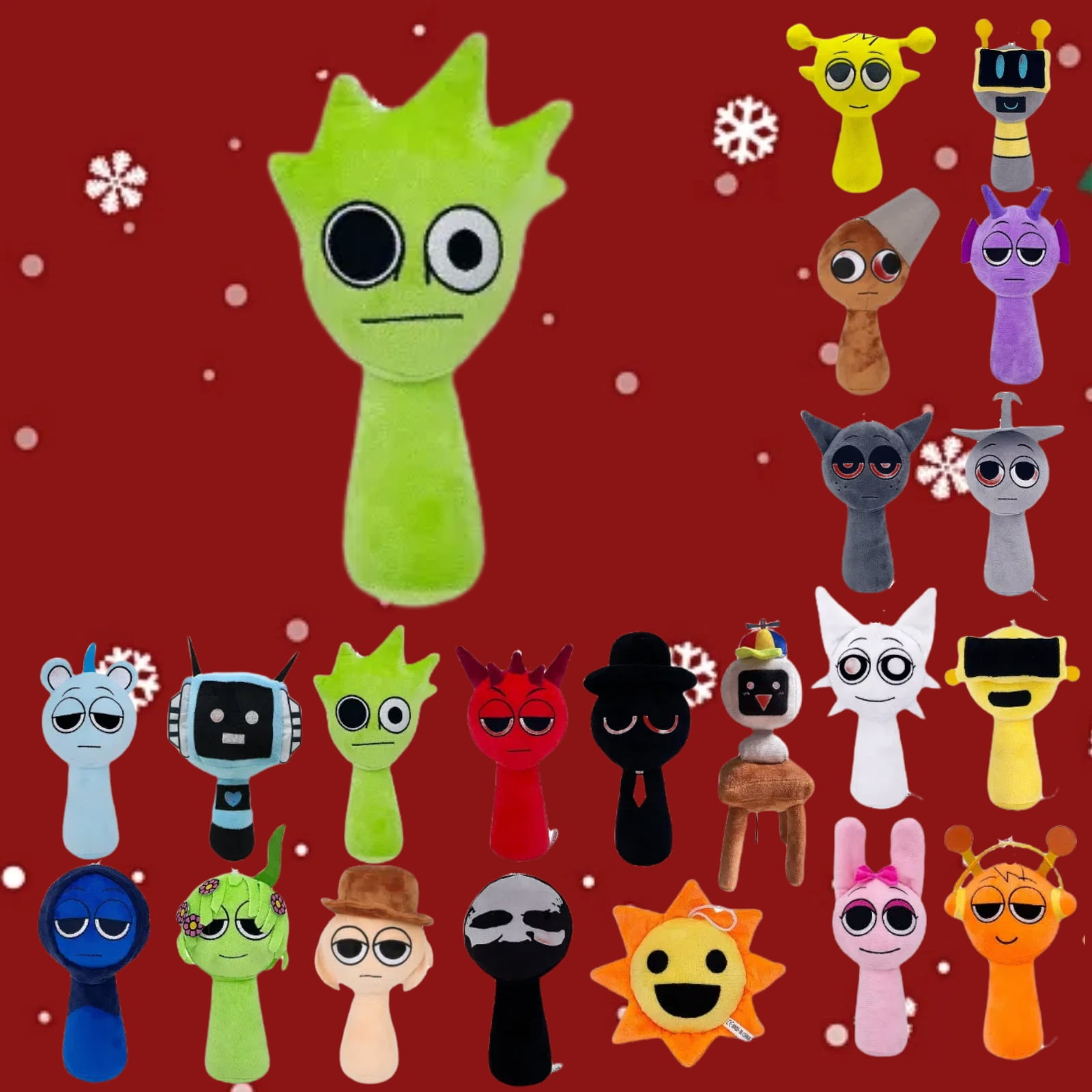 9.8 Inch Sprunki Stuffed Figures for Boys: Fun and Interactive Game ...