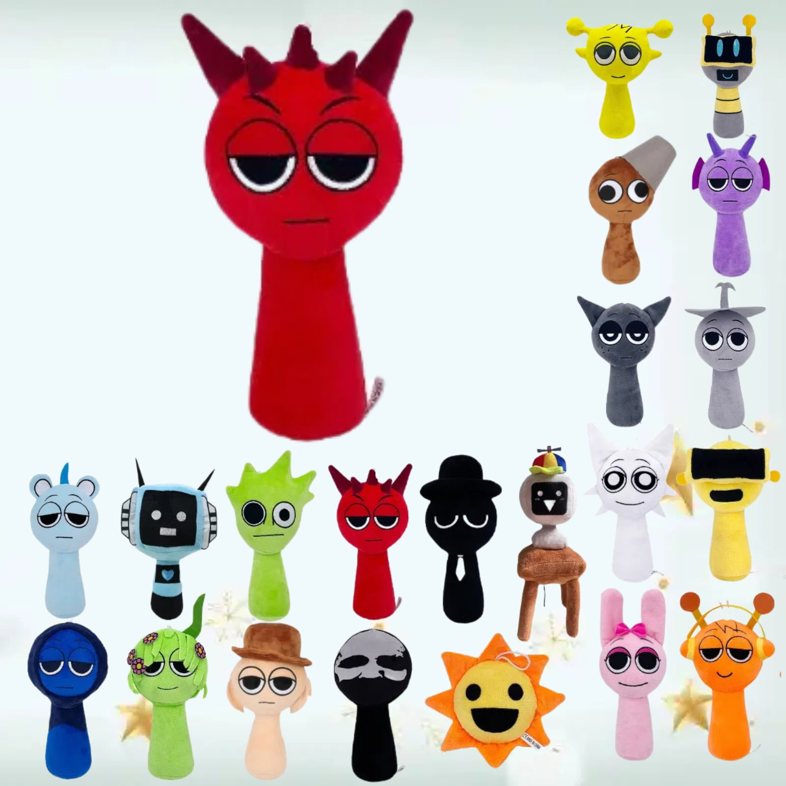 9.8 Inch The Ultimate Sprunki Collection: Soft, Huggable Plush Toys ...