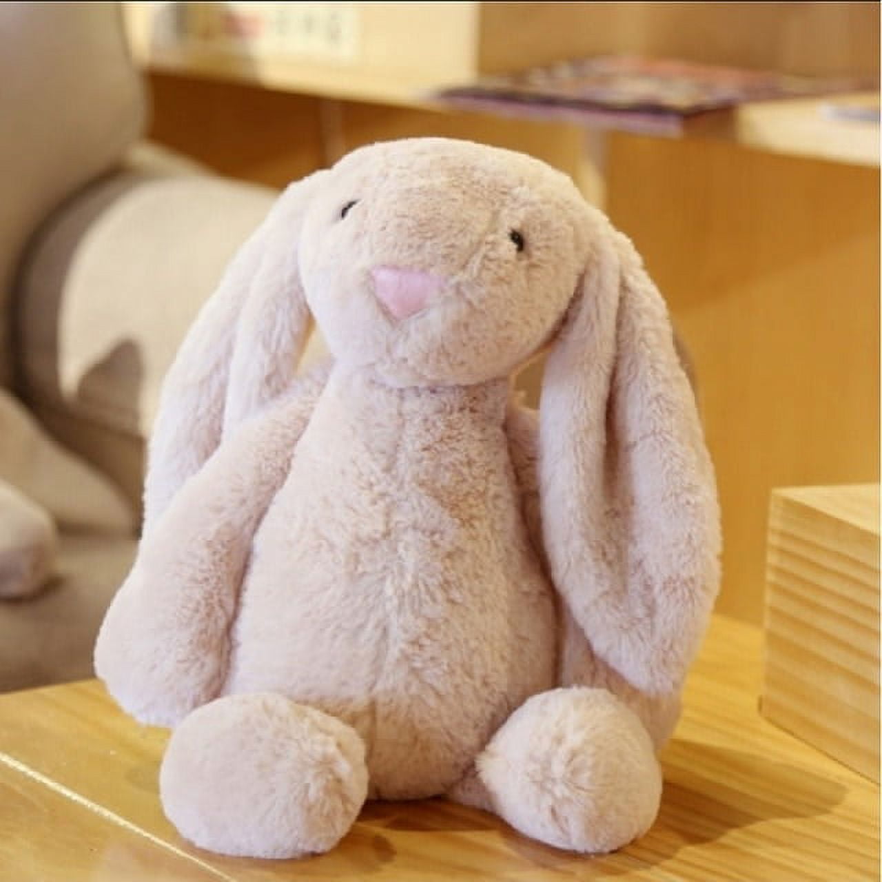 9.8" Long Ear Rabbit Plush Toys Soft Bonny Rabbit Sleeping Stuffed ...