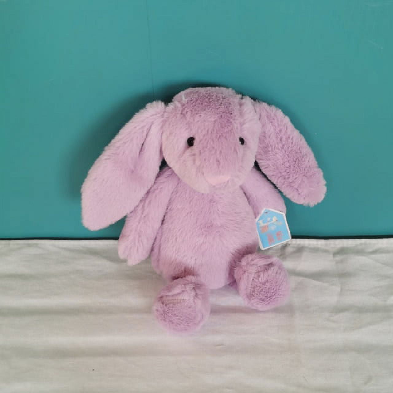 9.8" Long Ear Rabbit Plush Toys Soft Bonny Rabbit Sleeping Stuffed ...