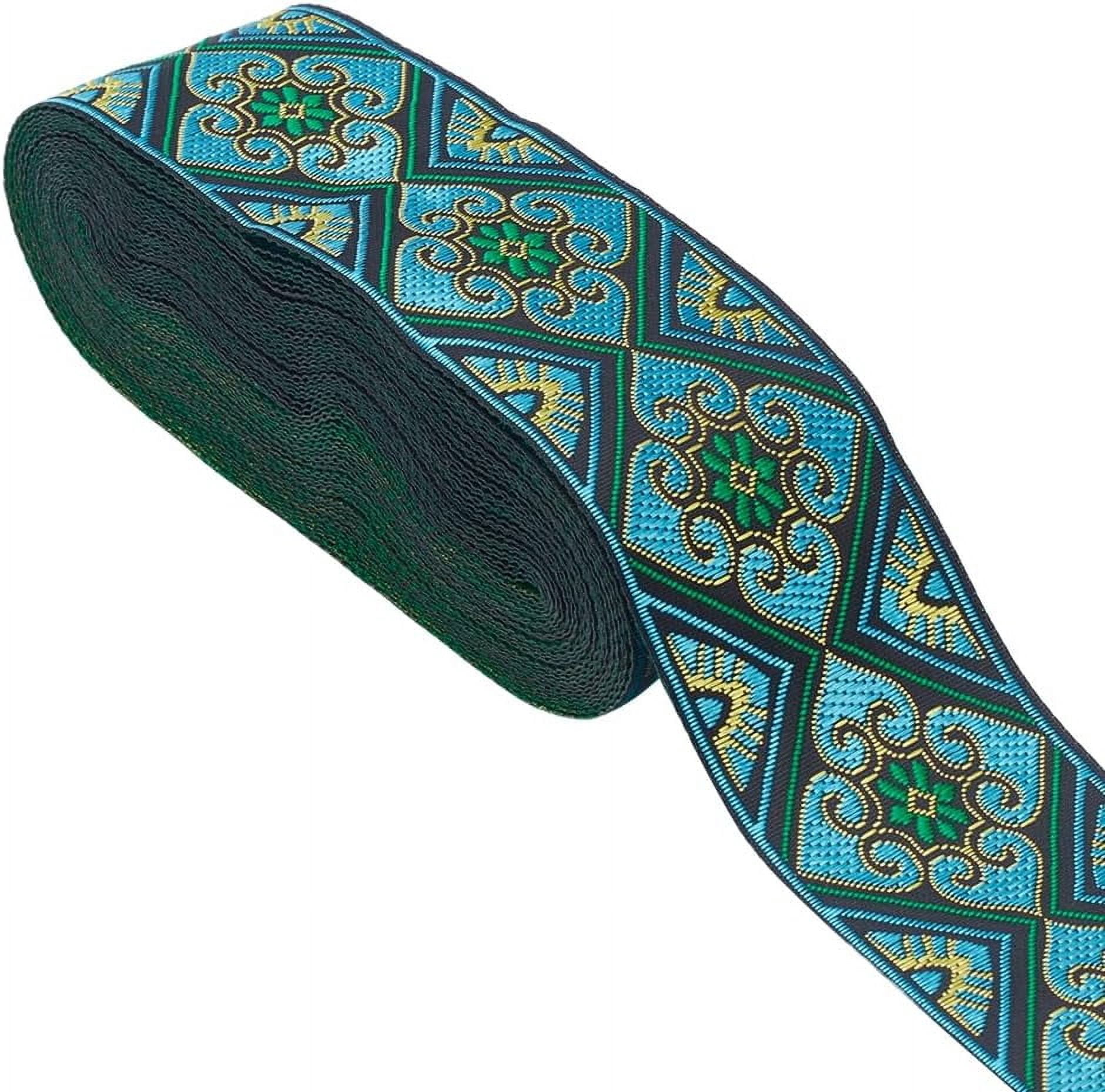 9.8 Yards Boho Jacquard Ribbon Trim 2