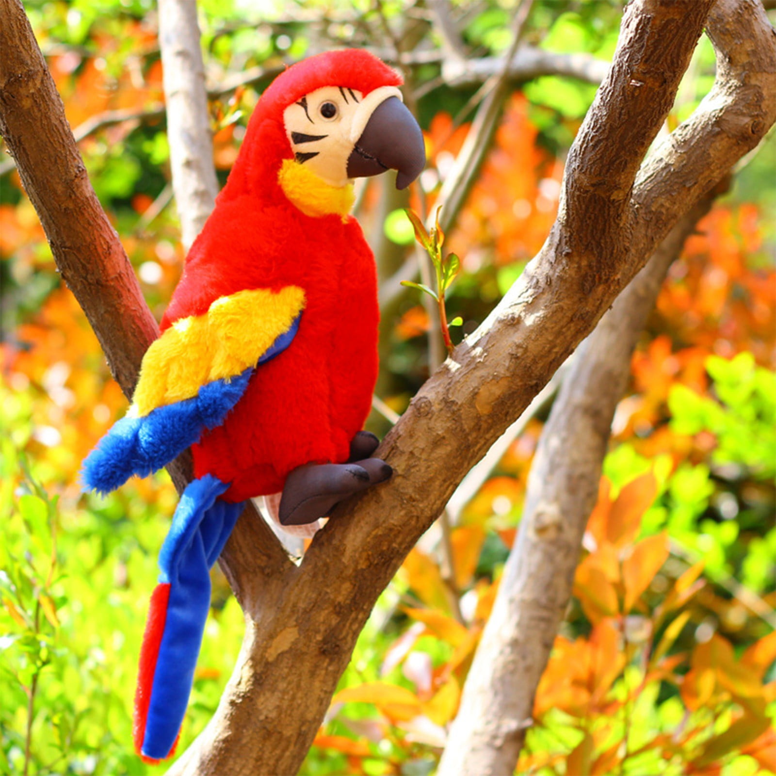 9.8 inch Macaw Parrot Plush Toy Toys Cute Plushies Funny Toy Stuffed ...