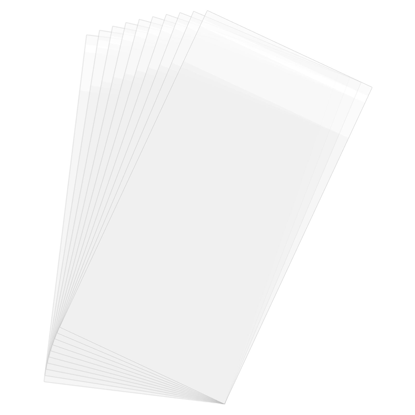 9.8"x 5.1" Acid-Free Picture Sleeve, 60Pack Crystal Clear Sleeves ...