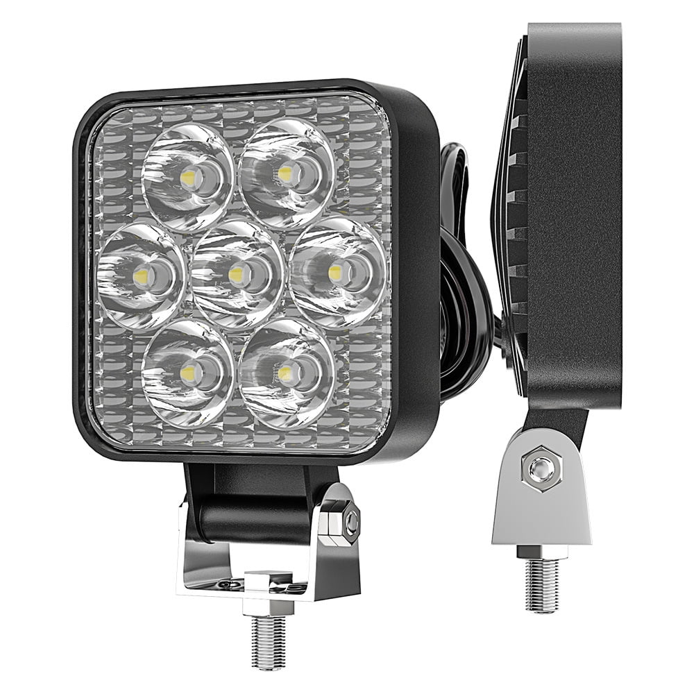 9~80V Square Round Dust Proof Work Light Spotlight for Truck Off Road ...