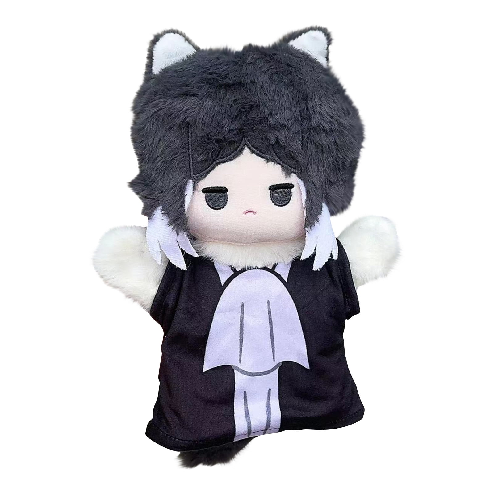 9.84'' Bungo Stray Dogs Plush Hand Puppets Toys, Ryunosuke Akutagawa ...